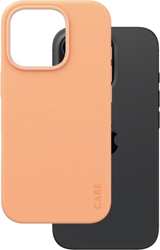 CARE by PanzerGlass Fashionable Case Peachy w. MagSafe iPhone 16 Pro | bol