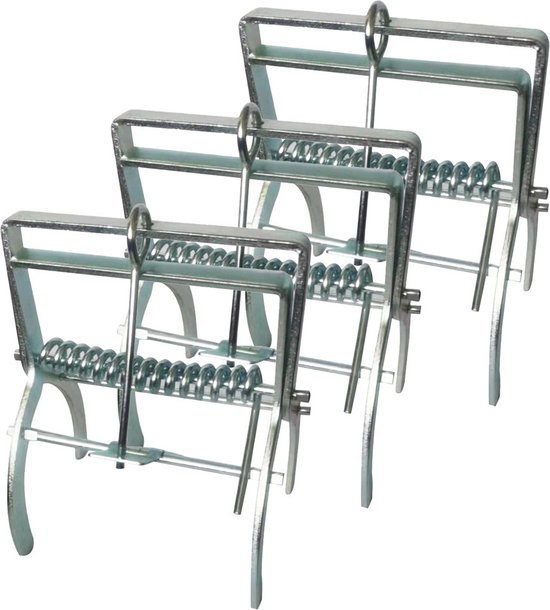 Benson Mollenklem - 3x - metaal - 13 x 10 x 7 cm - mollenval ...