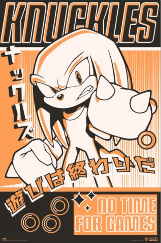 Poster Knuckles 61x91,5cm | bol