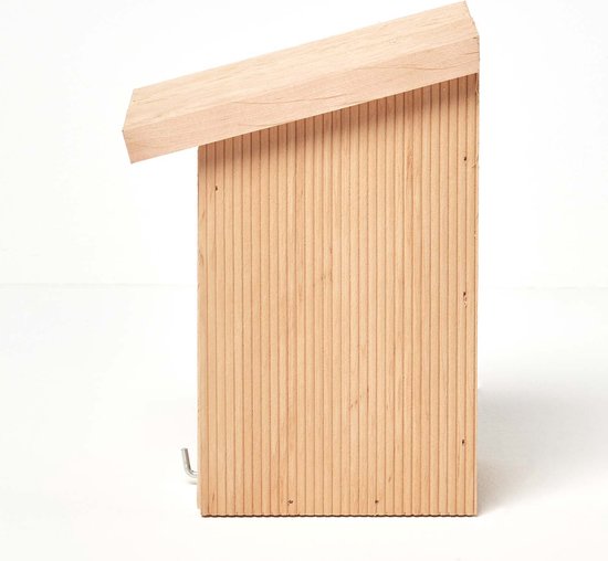 Homescapes vlinderhuis van echt elzenhout | bol