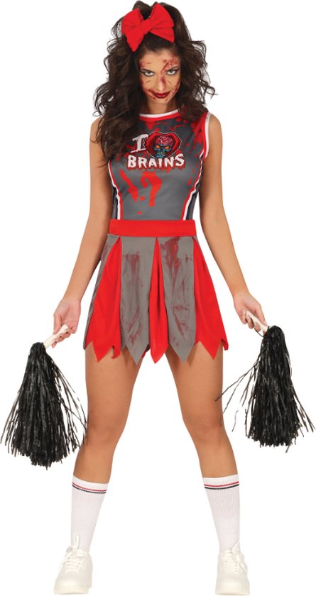 Fiestas Guirca - Zombie brain cheerleader dames - maat M (38-40) | bol