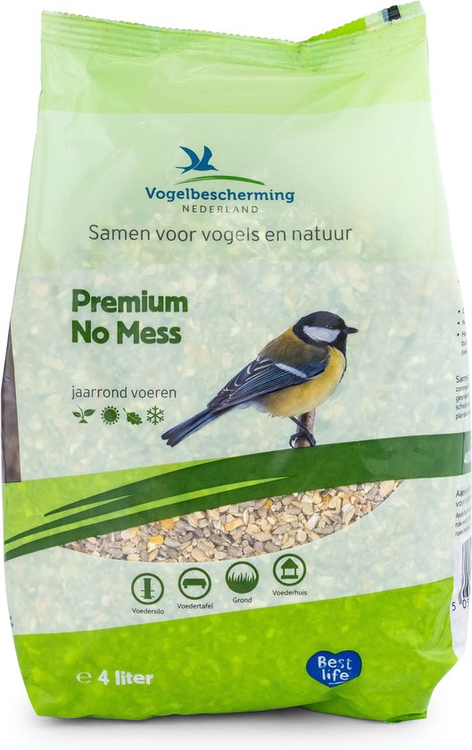 Wildbird Vbn Premium No Mess - Tuinvogelvoer - 4 l | bol