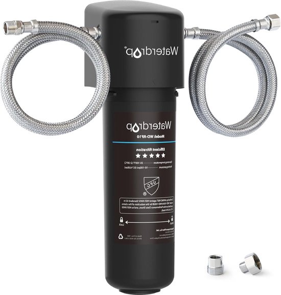 Undercounter Water Filter System - Direct Connection to Kitchen Faucet ...