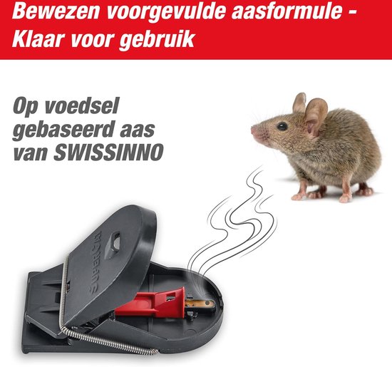 Efficiënte Diervriendelijke Muizenval - Vang Muizen Zonder Valse ...