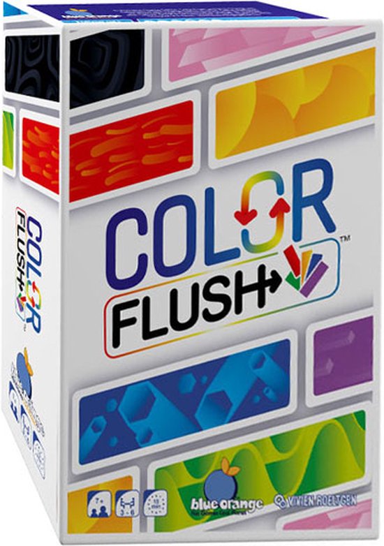 Blue Orange Games - Color Flush - Strategisch Spel - 3-6 Spelers ...