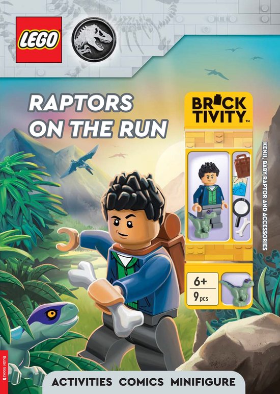 LEGO® Minifigure Activity- LEGO® Jurassic World™: Raptors on the Run ...