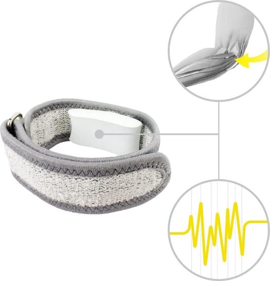 EP40 Tennis Elbow Tape with EVA Padding - Adjustable Elbow Tendon Brace ...