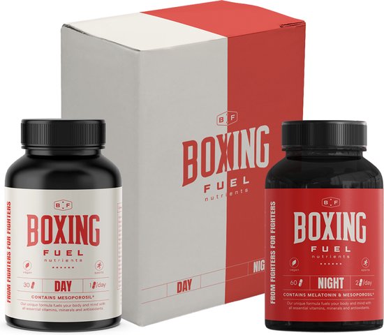 Boxing Fuel - Dag- en Nacht Supplement - 2-in-1 Pakket - Voor Athleten ...