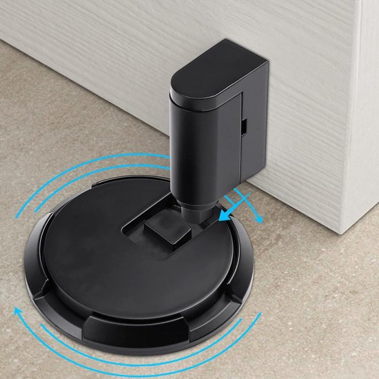 Nieuwe titel: Zelfklevende deurstopper voor zware deuren - In hoogte ...