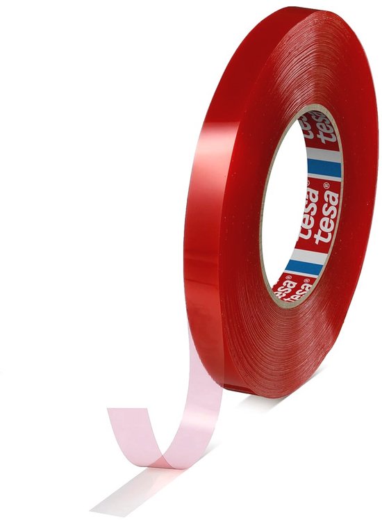 Dubbelzijdig transparant plakband met hoge snijweerstand voor zware belastingen (15 mm... | bol