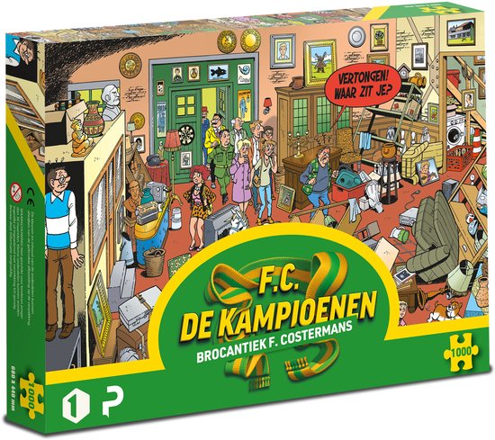 F.C. De Kampioenen puzzel - Brocantiek F.Costermans | 5407226503189 ...