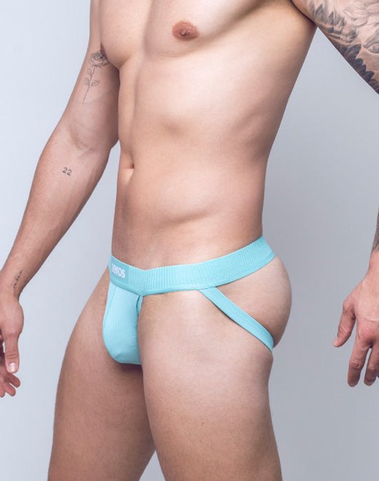 2EROS AKTIV Hermes Jockstrap Blue Turquoise - MAAT S - Heren Ondergoed - Jockstrap... | bol