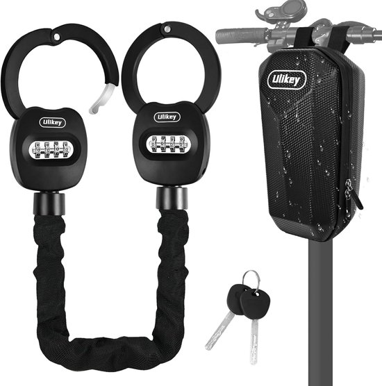 Diefstalbeveiliging kettingslot - Geschikt voor elektrische step en ...