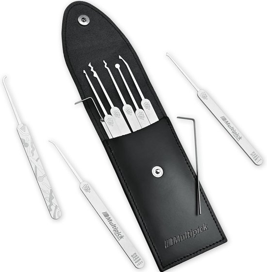 Professionele 11-delige Lockpick Set voor Beginners en Professionals - Geschikt voor... | bol