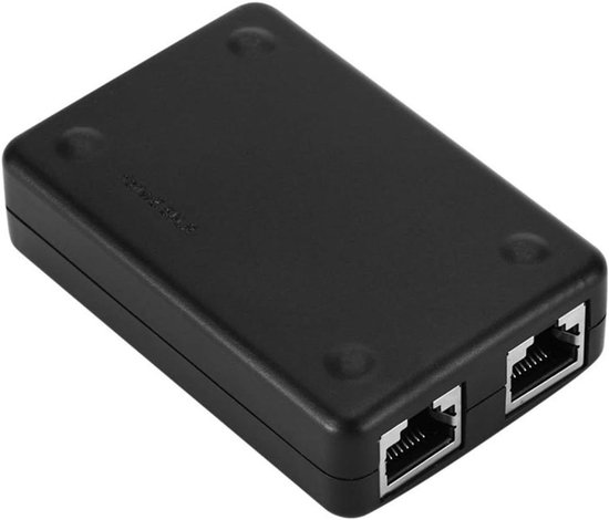 Netwerk Switch RJ45 2 Poorten - Computer Intranet Ethernet Splitter ...