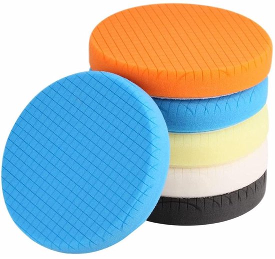 6 Inch Gezicht Backing Plate Compound Buffing Sponge Pads Snijden ...
