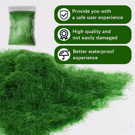 Gazon artificiel en mousse - Architecture du paysage pour trains miniatures - Poudre... | bol