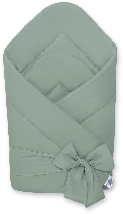 Babynestje met strik - pastelgroen | bol