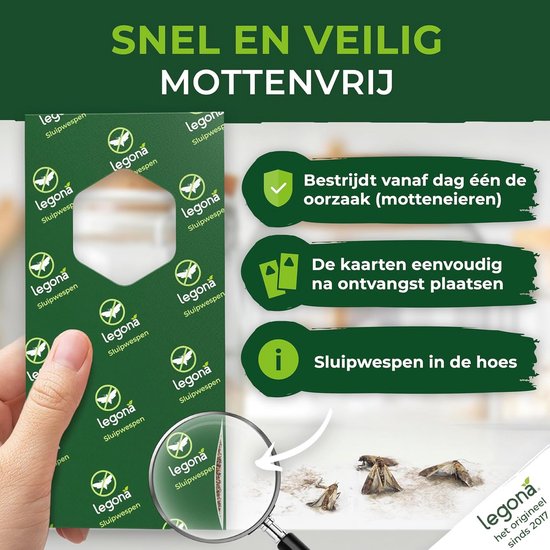 Sluipwespen Tegen Voedselmotten - Duurzame Bestrijding van Motten in ...