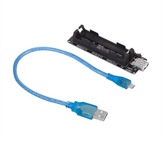 18650 Battery Shield V3 Micro-USB oplader voor ESP32, Raspberry Pi en Arduino | bol