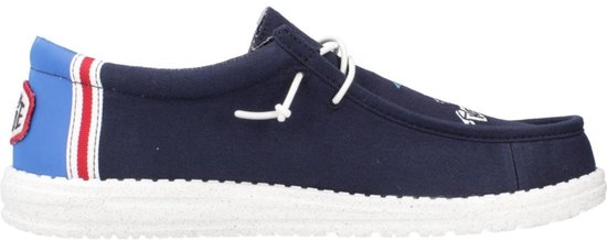 HEY DUDE WALLY STARS N SKULLS Blauw 42 EU | bol