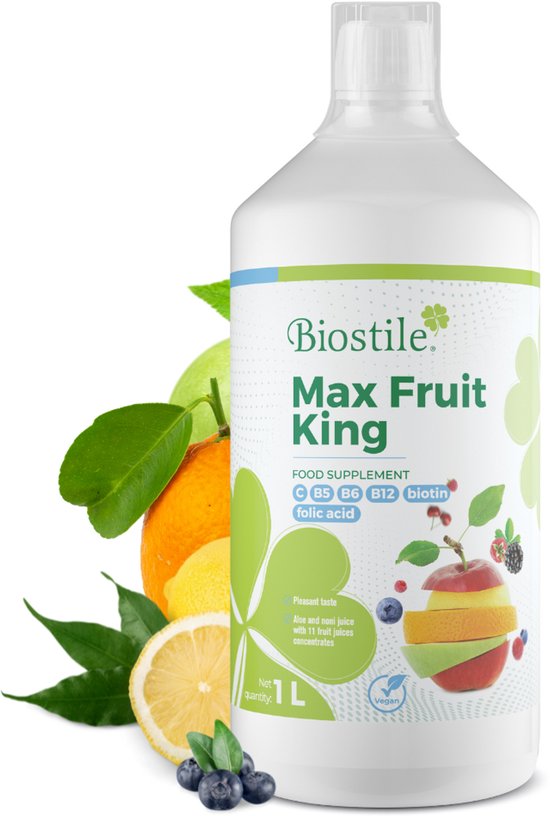 Biostile Max Fruit King – Aloë vera, noni en 11 vruchtensappen met ...
