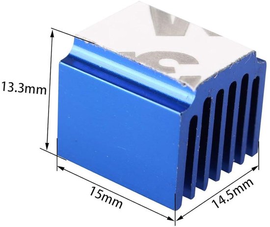 Upgrade Stepper Motor Driver Heatsink - 10 Stuks Aluminium Heatsinks ...