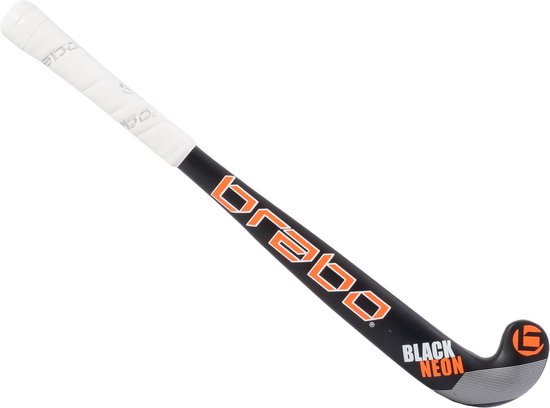 Brabo O'Geez Neon - Hockeystick - Kinderen - 35 Inch - Hout - Oranje ...