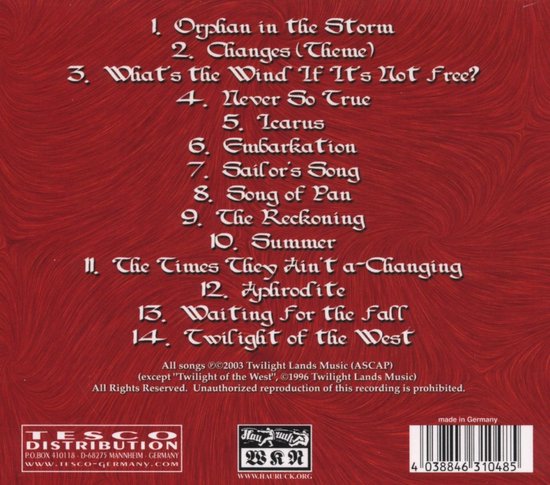 Orphan In The Storm, Changes | CD (album) | Muziek | bol.com