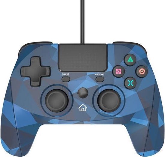 Snakebyte Controller 4 S - PS4 - Camouflage Blauw | bol