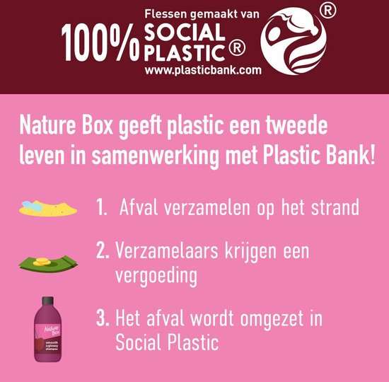 Nature Box Cherry Shampoo 6x 385 ml - Grootverpakking | bol