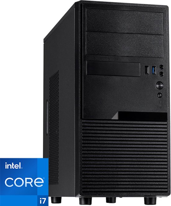 Intel Desktop PC met Core i7 - 16GB RAM - 480GB SSD - WiFi - Bluetooth ...