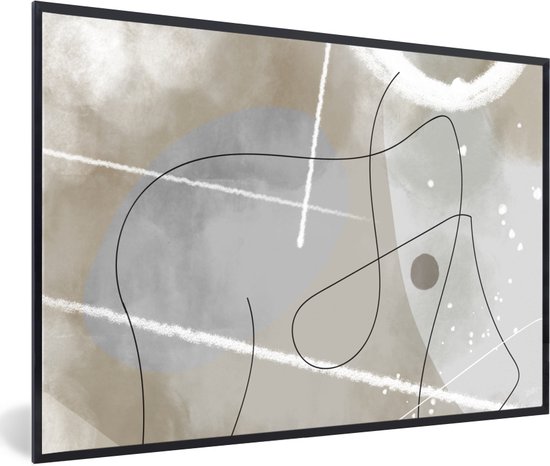 Fotolijst incl. Poster - Decided - 30x20 cm - Posterlijst | bol