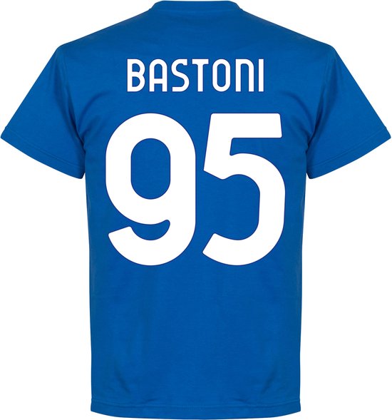 Inter Bastoni 95 Team T-Shirt - Blauw - XL | bol.com