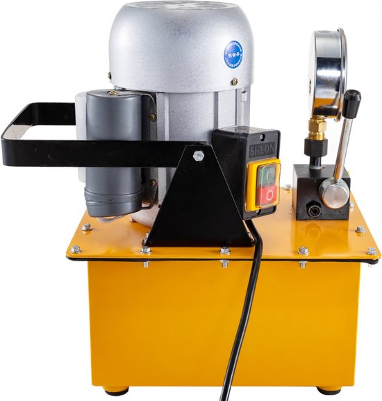 Elektrohydraulische pomp met handmatig enkelwerkend hydraulisch ...