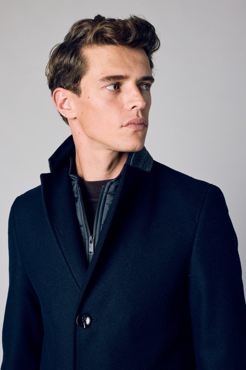 Jac Hensen Winterjas - Modern Fit - Blauw - 52 | bol.com