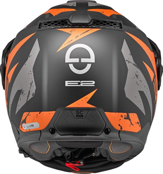 Schuberth E2 Explorer Black Orange Modular Helmet XS - Maat XS - Helm | bol