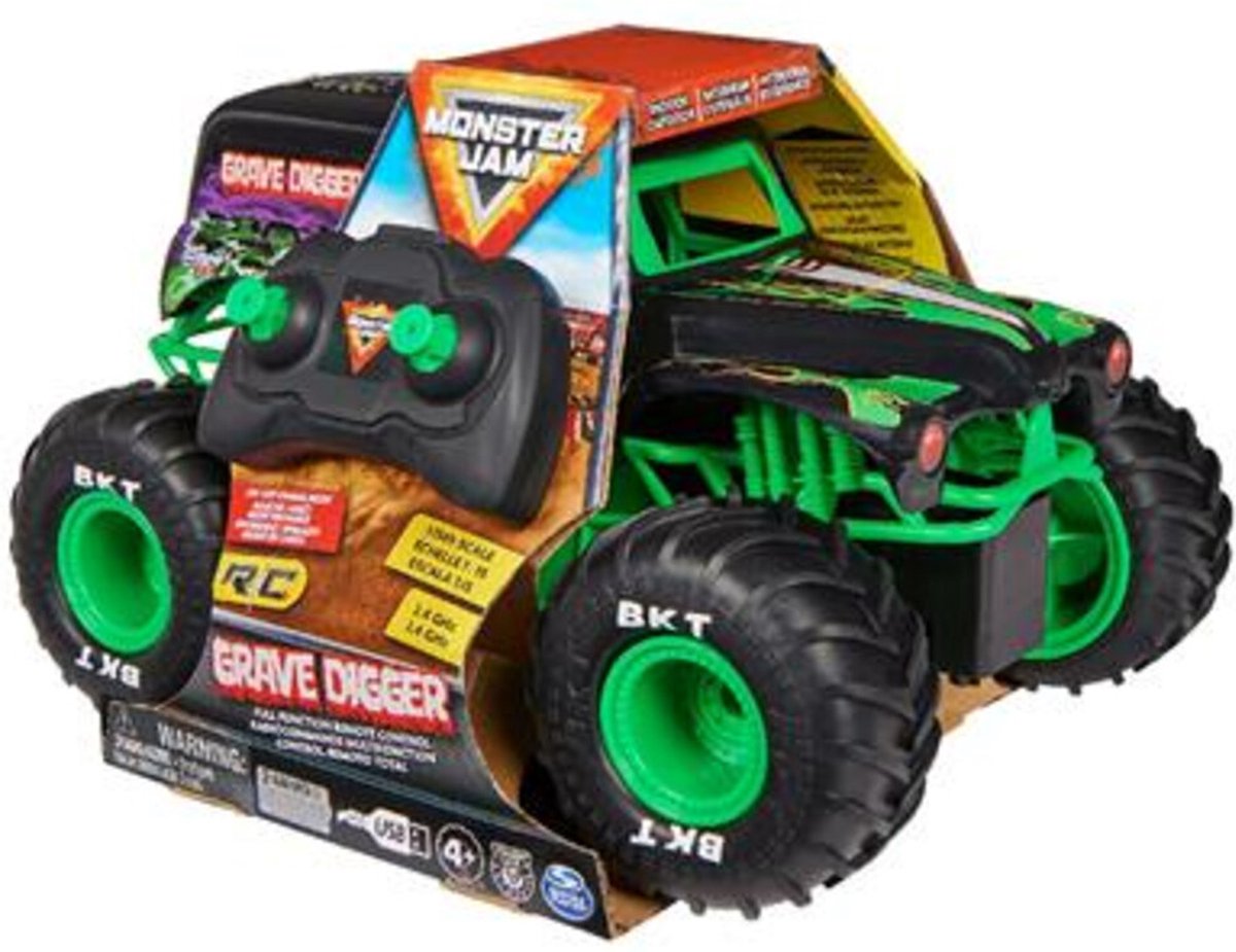 Monster Jam Grave Digger RC 1:15 1 stuk | bol