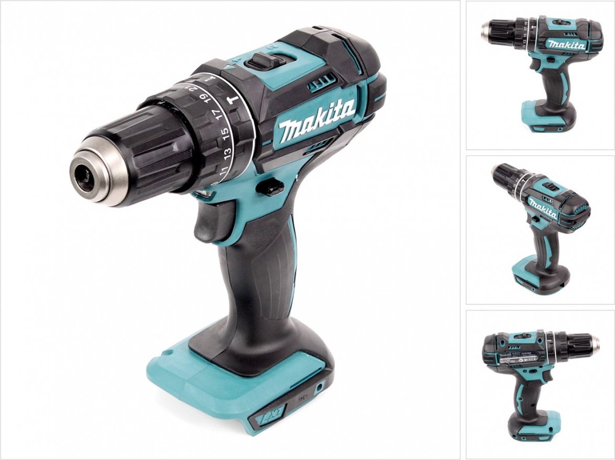 Makita DHP482Z Accu klopboormachine - 18V - Losse Body (geleverd zonder accu en lader) | bol