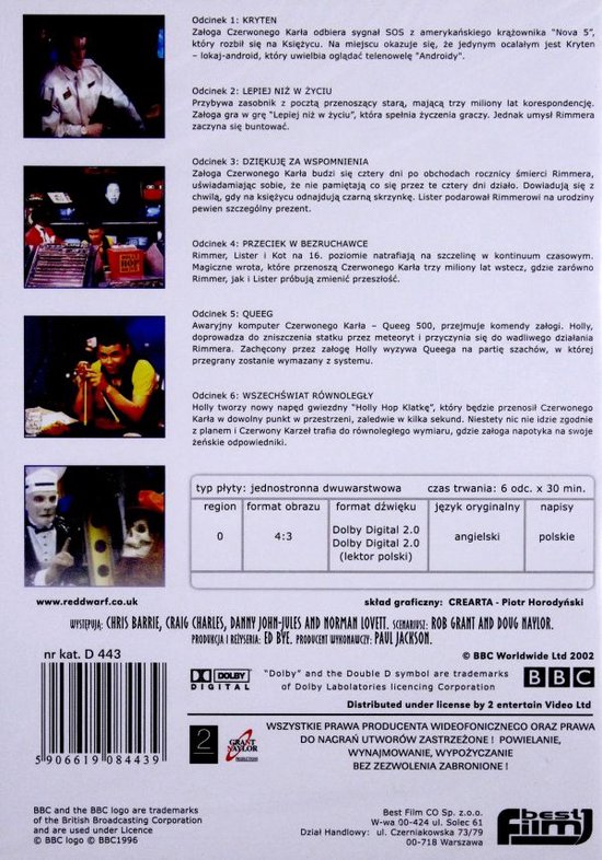 Red Dwarf [DVD] (Dvd), Danny John-Jules | Dvd's | bol