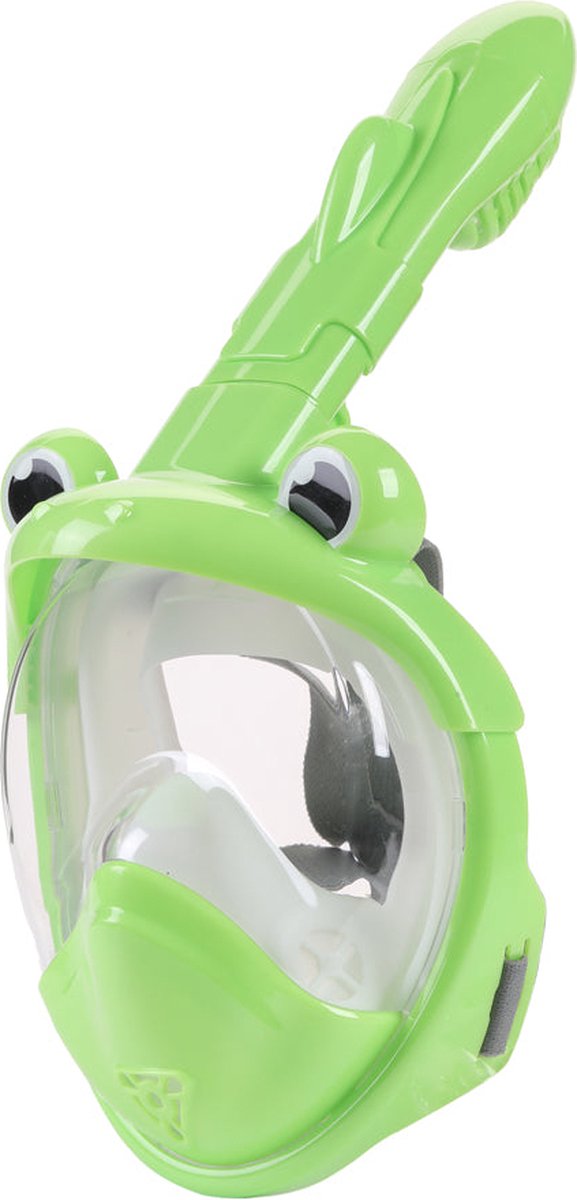 Atlantis Full Face Mask Frog - Snorkelmasker - Kinderen - Groen | bol