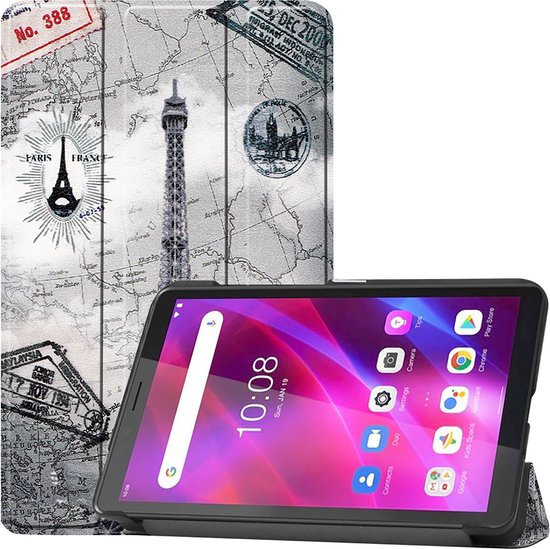 Cazy Tablet Hoes geschikt voor Lenovo Tab M7 (3rd Gen) - TriFold ...