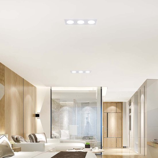 V-TAC VT-441 LED-spot - Inbouwarmatuur - GU10 - IP20 - Wit | bol