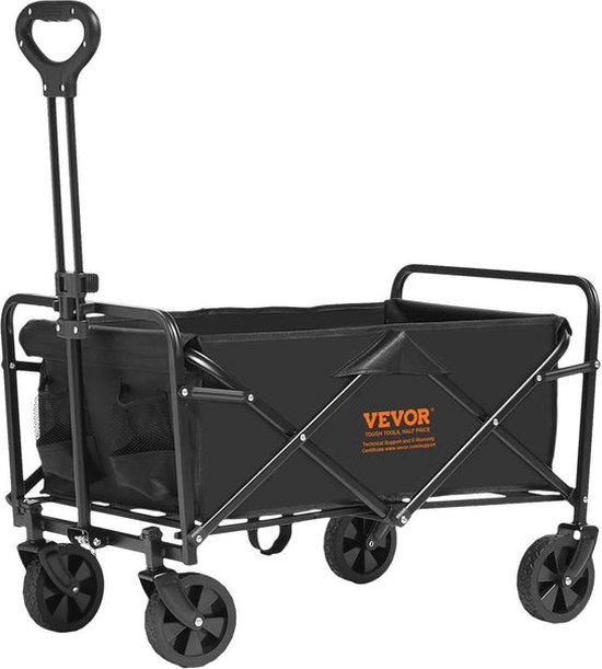 Vevor - Deeper Festival Trolley - Verstelbare stuurstang - 600D Oxford ...