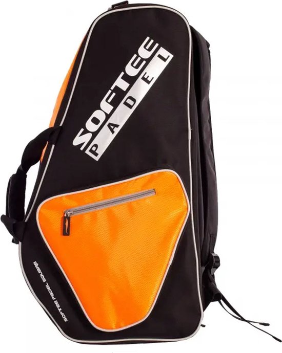 Padelbag Softee Padel Square 24279.022.1 Fluor Orange | bol