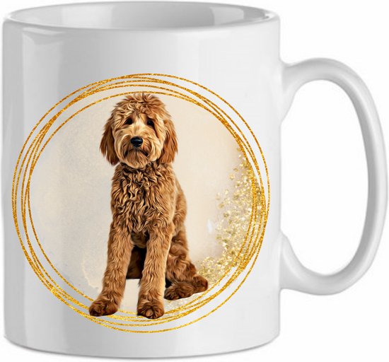 Mok Goldendoodle 1-2 |Hond| Hondenliefhebber||Dog| Cadeau voor hem ...