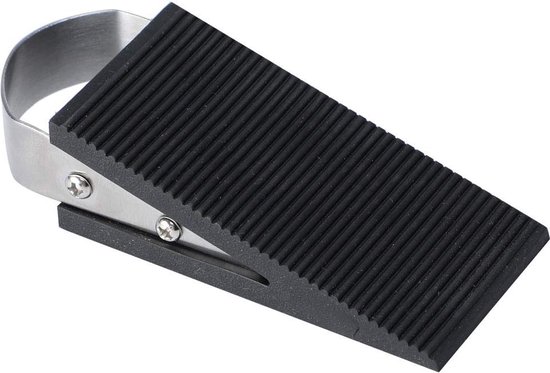 4PC Rubberen Metalen Deurstopper - Multi-Surface Deurstopper Wedge Wigs ...