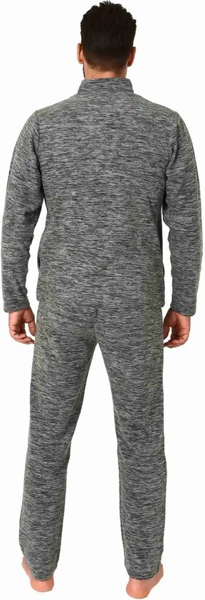 Norman heren huispak Fleece - Dark Blue - 48 - Blauw | bol