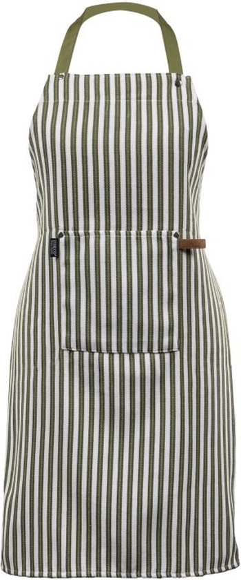 Schort YINTE - 68x85 cm, olijfgroen | bol