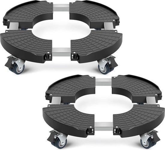 JGS ® Verstelbare Plantenroller met Robuuste Structuur voor Binnen- en ...